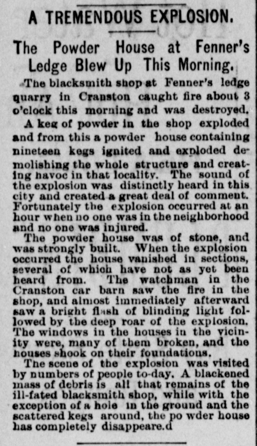 Arlington Fire Company - Cranston Volunteer Firefighters Museum